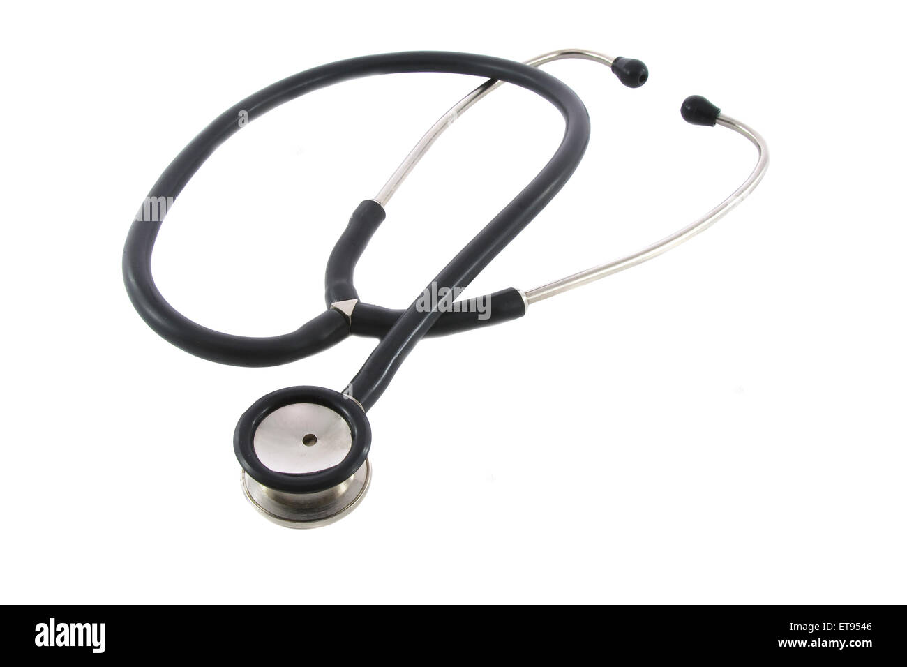 Medical phonendoscope isolated on white background Stock Photo - Alamy