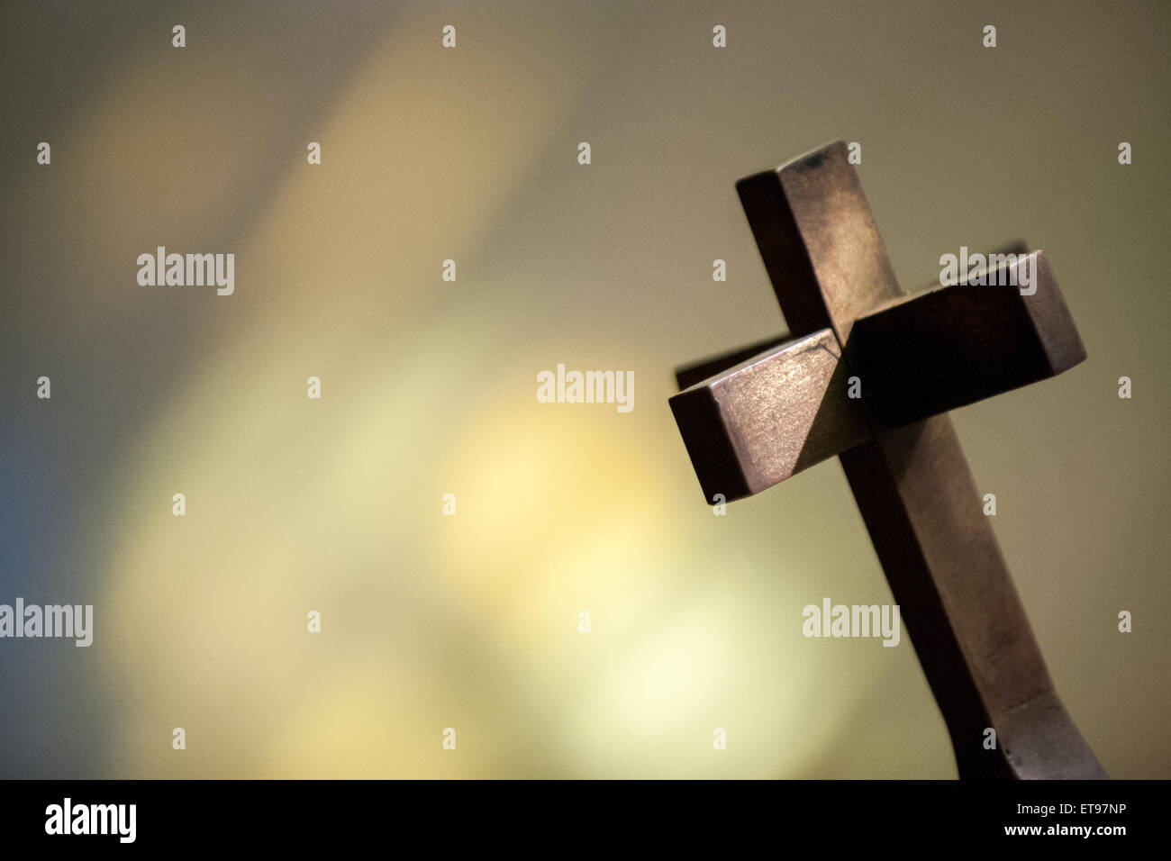 Here at the baptismal font photo hi-res stock photography and images ...