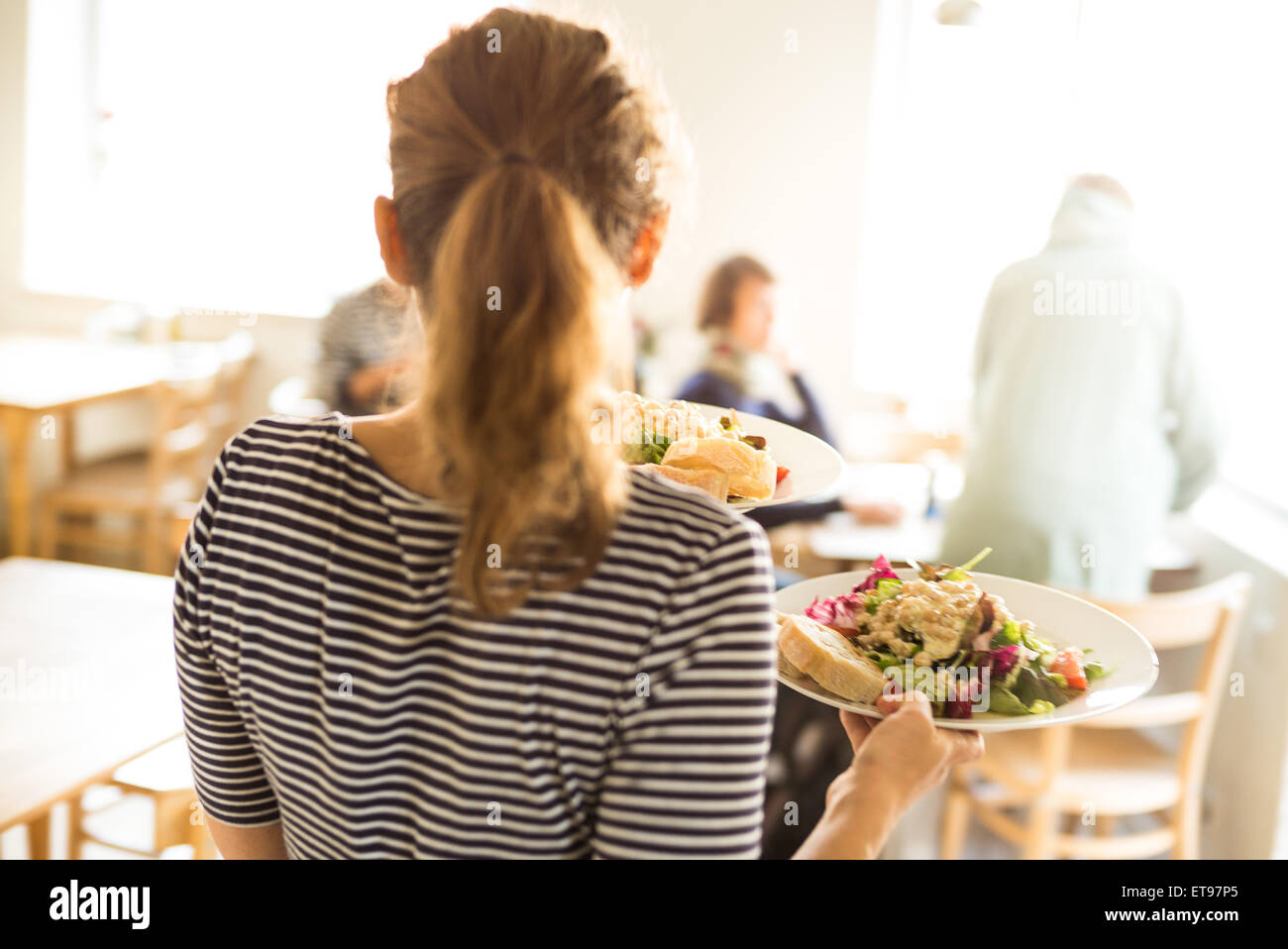 Berlin, Germany, Cafe usher in Berlin Weding Stock Photo - Alamy