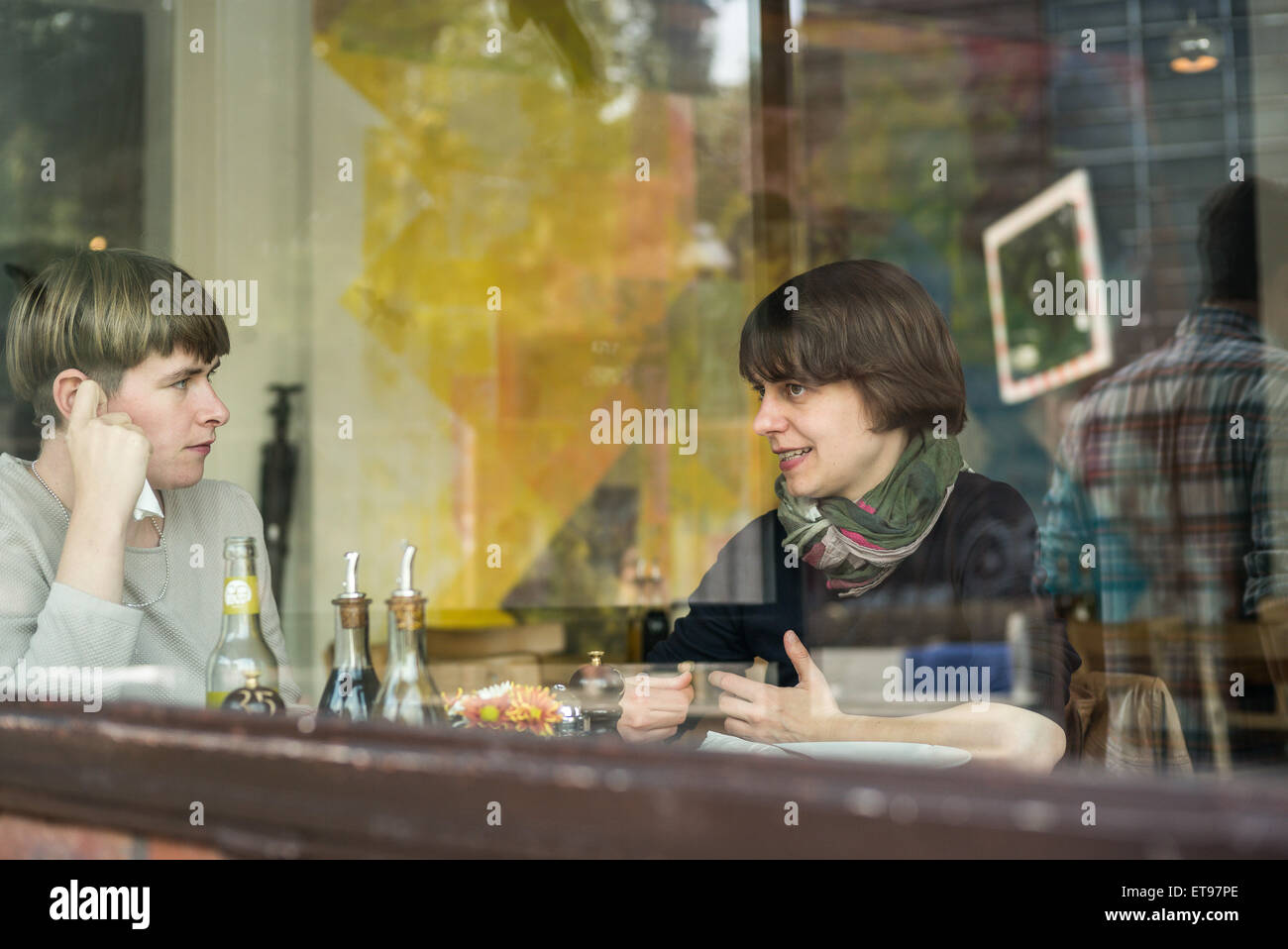 Berlin, Germany, Cafe usher in Berlin Weding Stock Photo - Alamy