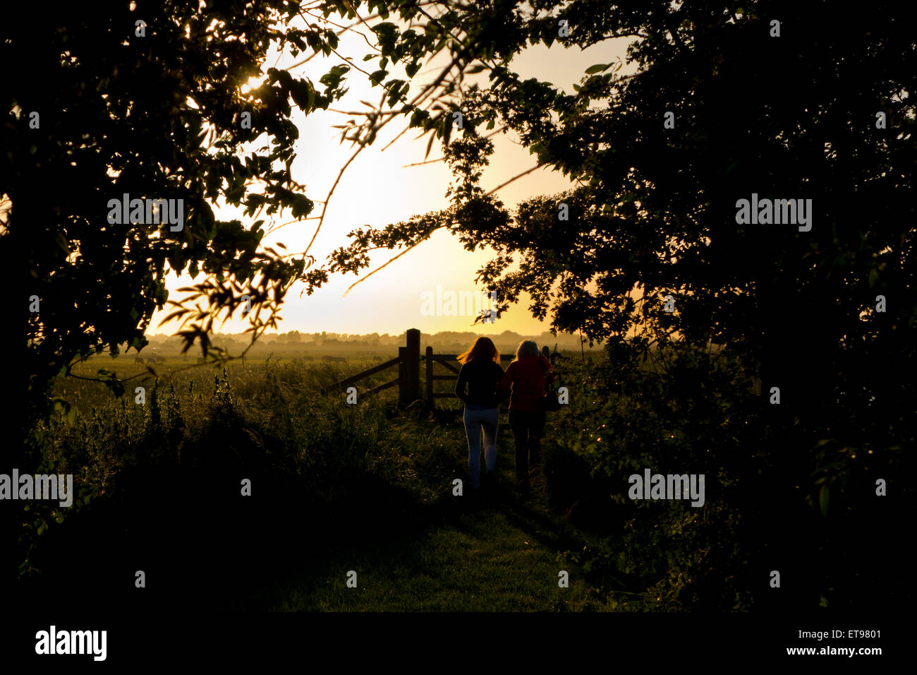 Female country walk hi-res stock photography and images - Alamy