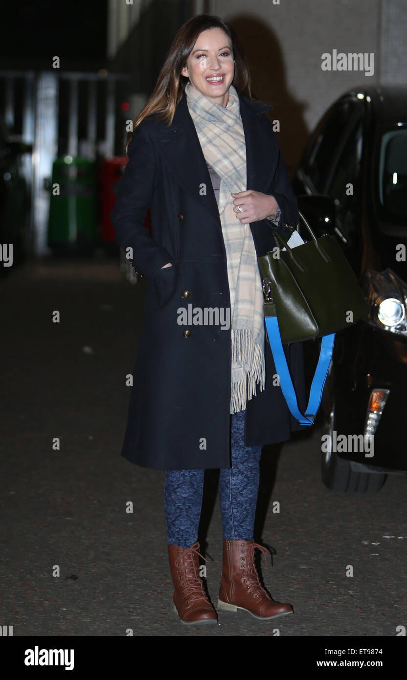 Charlie Webster outside ITV Studios Featuring: Charlie Webster Where ...