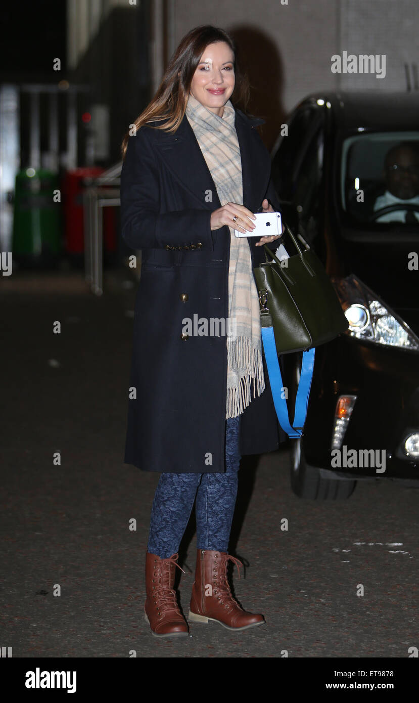 Charlie Webster outside ITV Studios Featuring: Charlie Webster Where ...