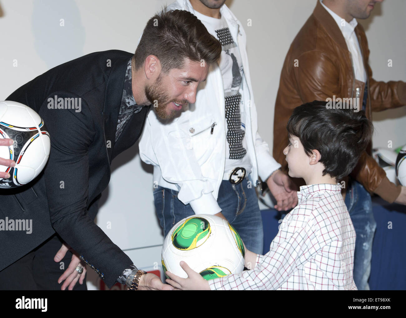 Real Madrid player Sergio Ramos gives presents to less fortunate ...