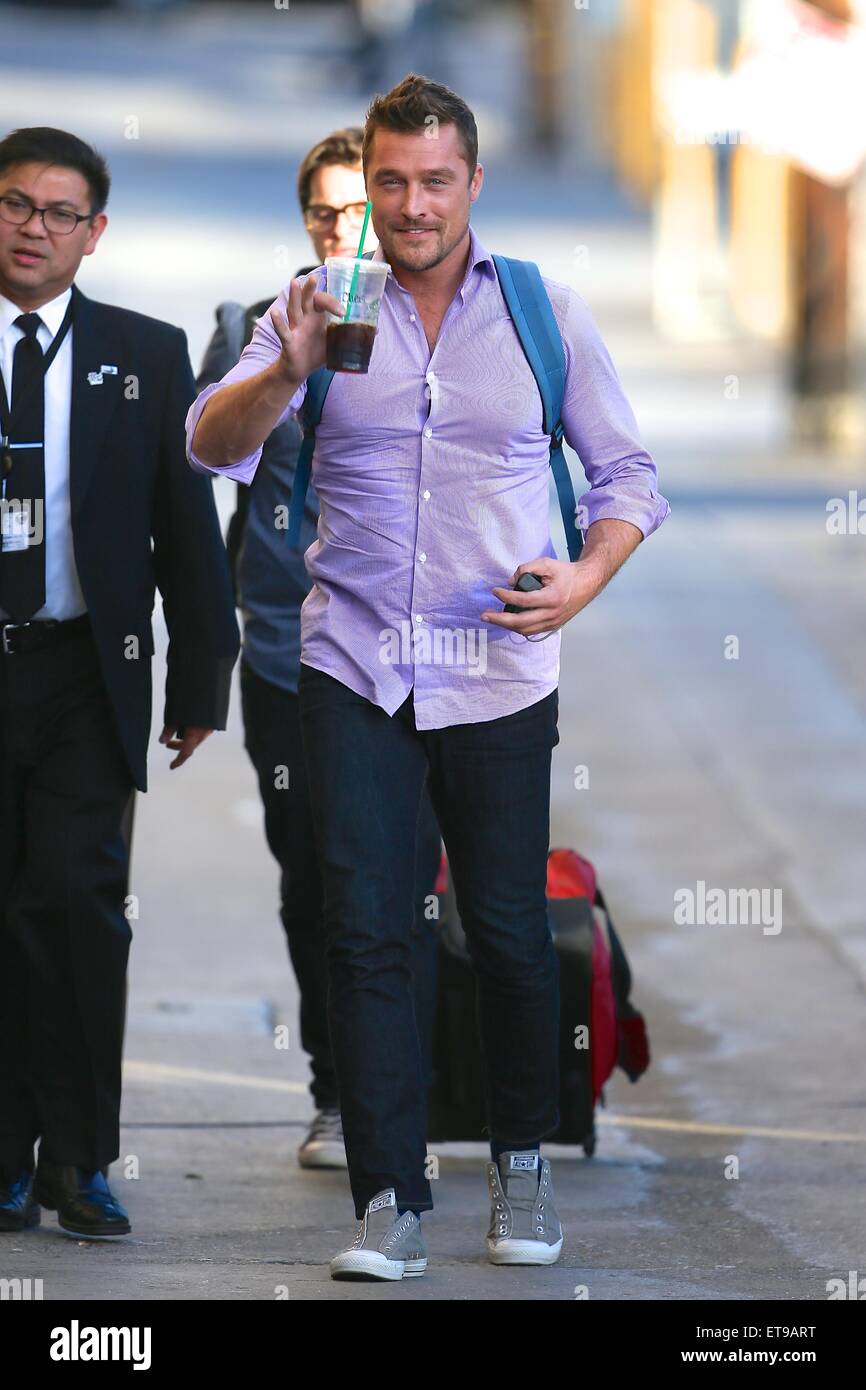 Chris Soules seen arriving at Jimmy Kimmel Live drinking a coffee ...