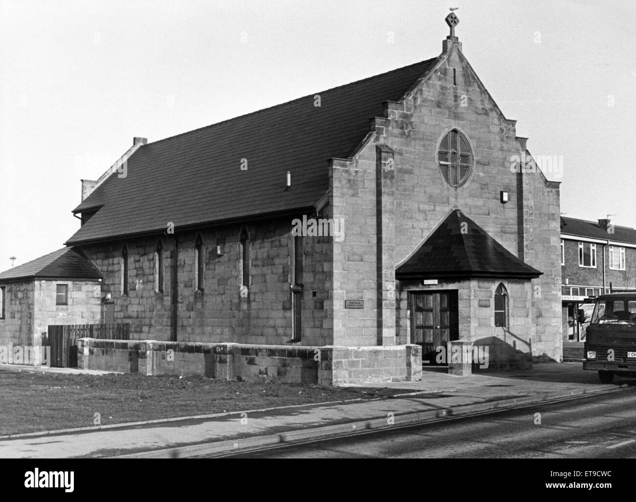 Portrack Community Centre, Stockton, 15th January 1983 Stock Photo - Alamy