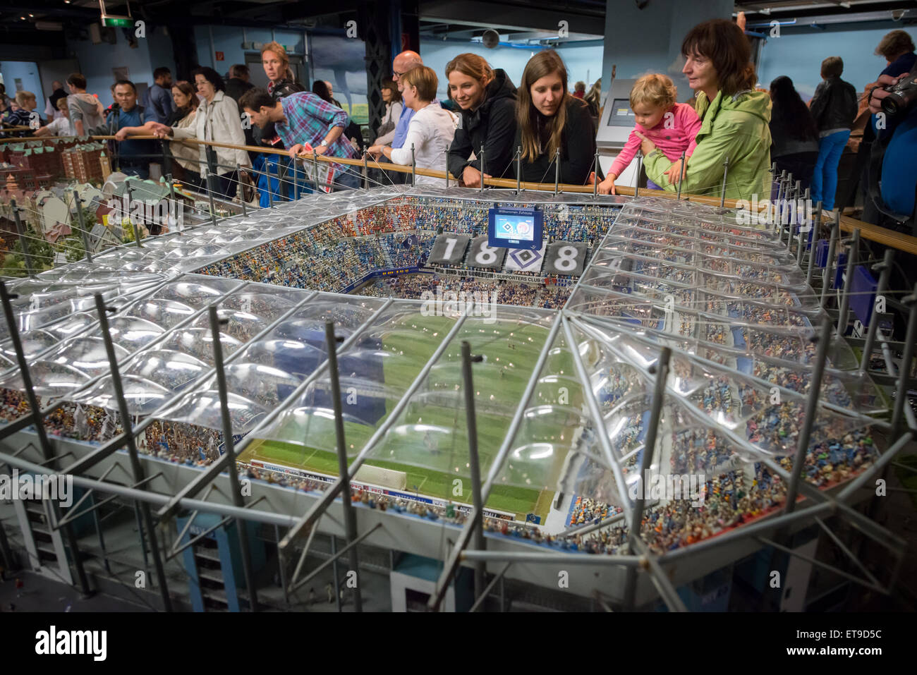 Hamburg, Germany, Miniatur Wunderland in Hamburg's warehouse district ...