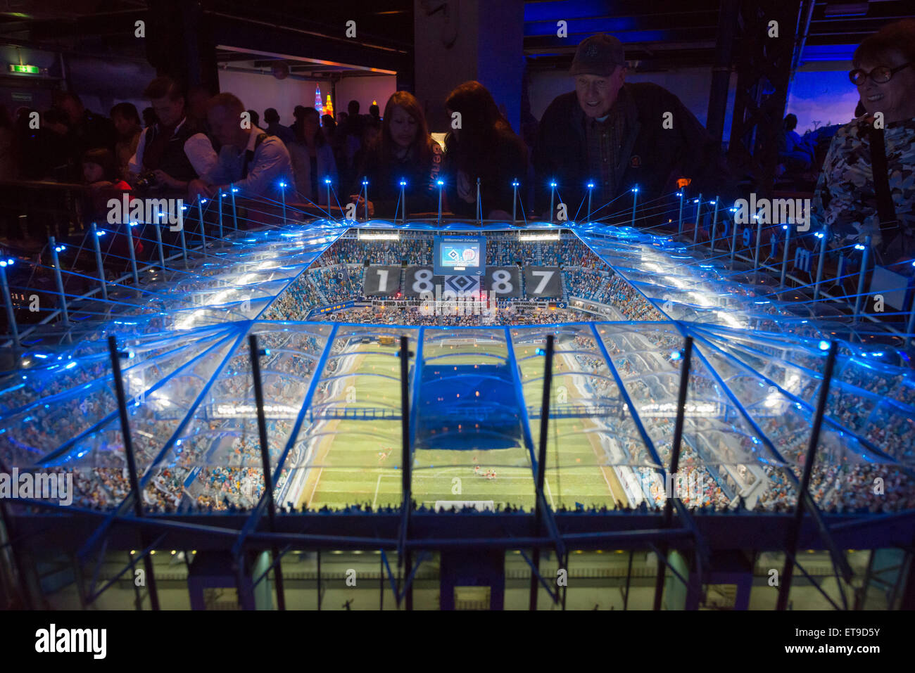 Hamburg, Germany, Miniatur Wunderland in Hamburg's warehouse district ...