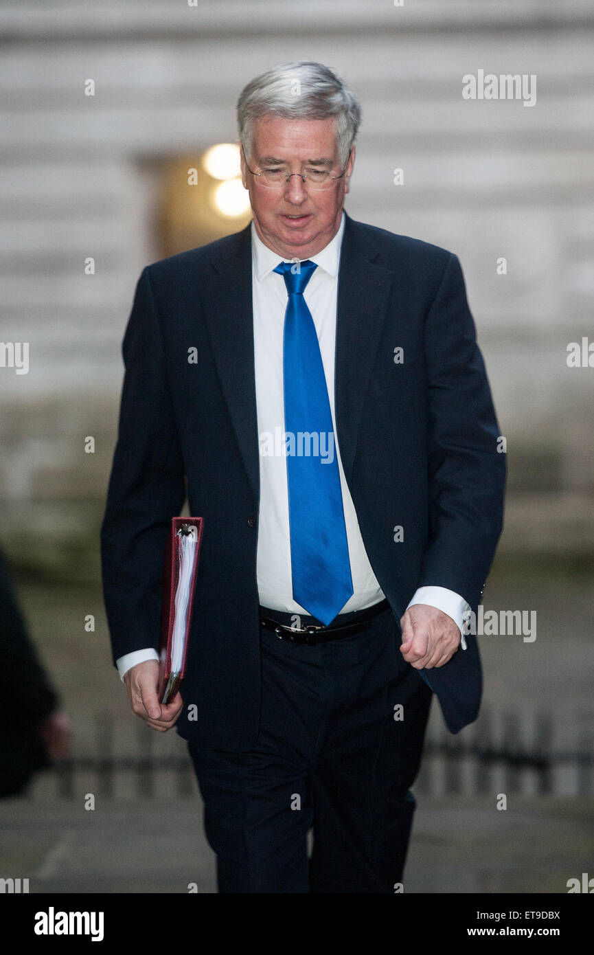 Politicians arrive for a Cabinet meeting at 10 Downing Street ...