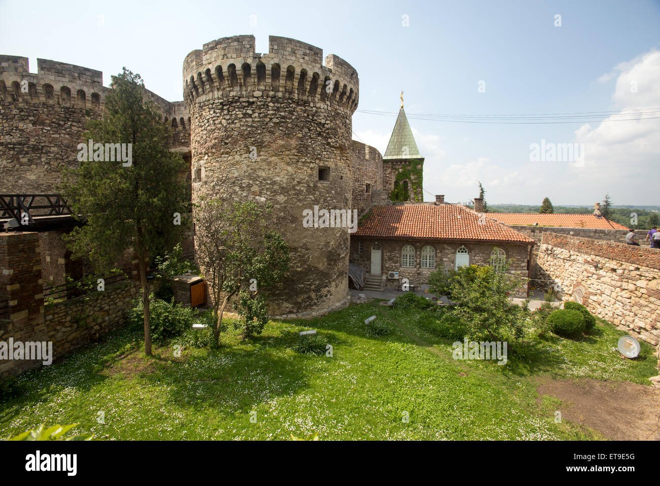 Kalemegdan Fortress Belgrade Serbia Stock Photo - Alamy