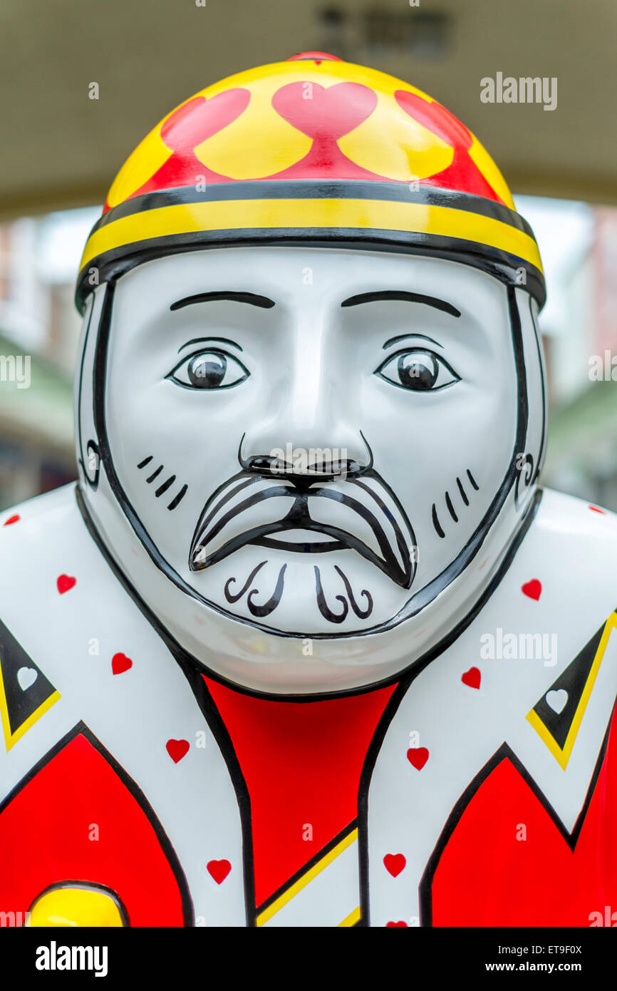 Salisbury, Wiltshire, UK. 12th June, 2015. 25 Barons each two-metre ...