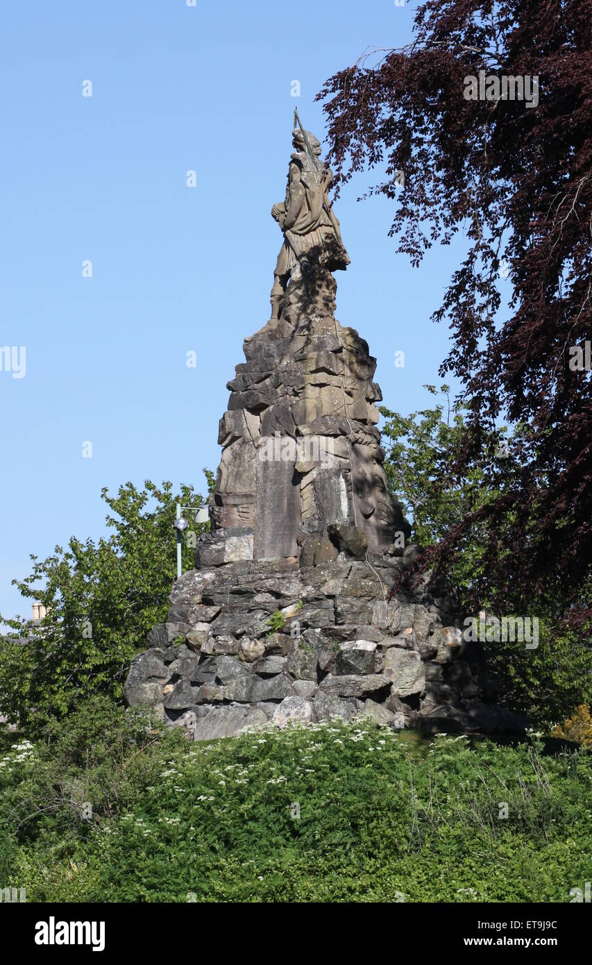 Black Watch Monument Aberfeldy Scotland June 2015 Stock Photo - Alamy