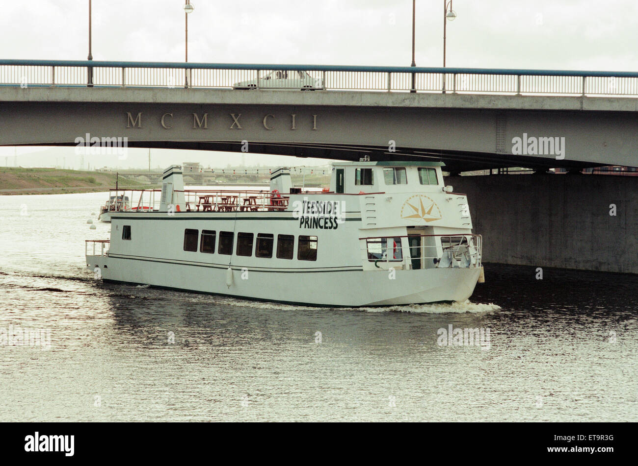 Teesside Princess, based on the River Tees at Stockton, maiden voyage ...