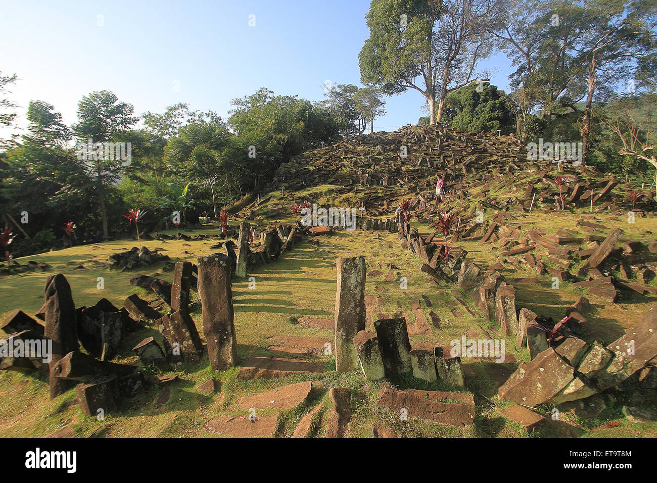 Mount Padang Megalith Stock Photo - Alamy