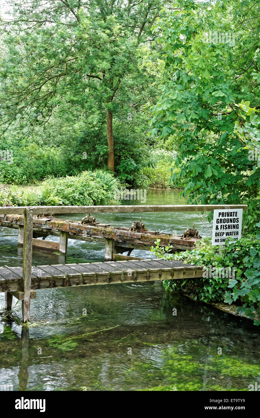 Beautiful scenic footbridge over hi-res stock photography and images ...