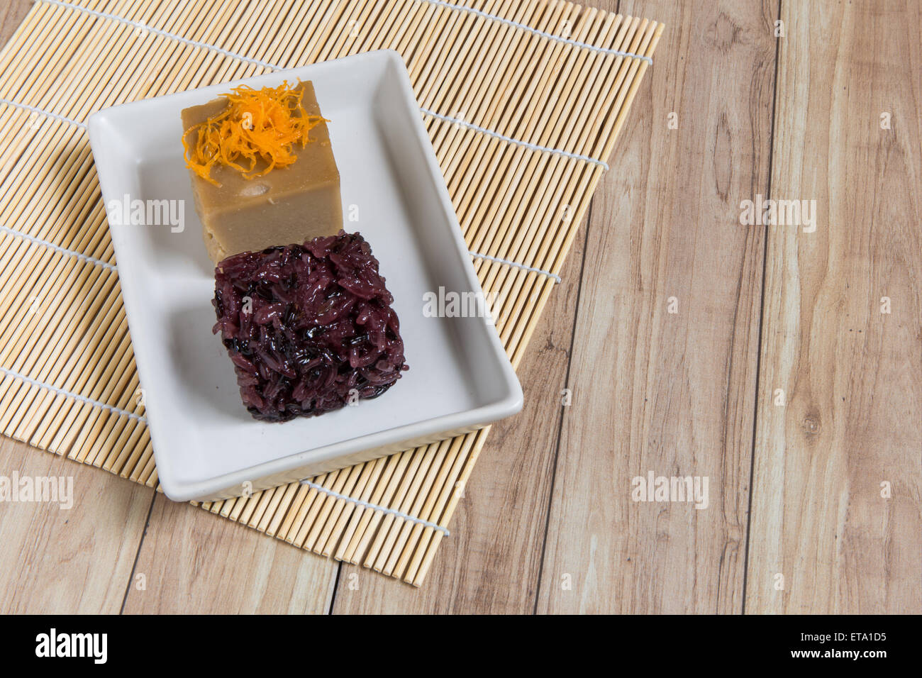 Thai Snack, Traditional Dessert Stock Photo - Alamy