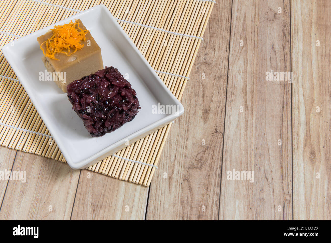 Thai Snack, Traditional Dessert Stock Photo - Alamy
