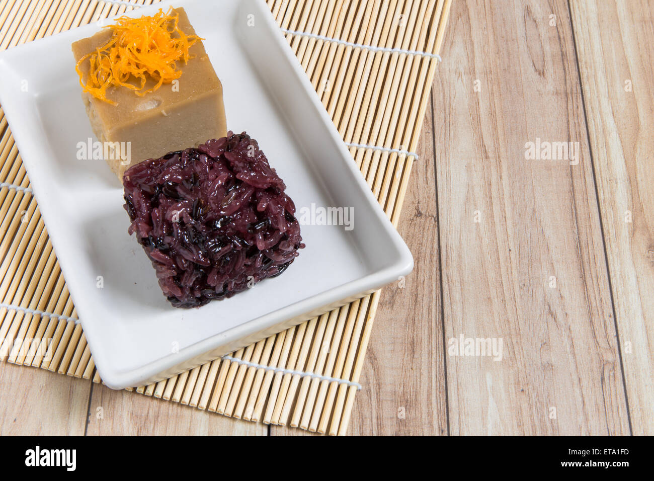 Thai Snack, Traditional Dessert Stock Photo - Alamy