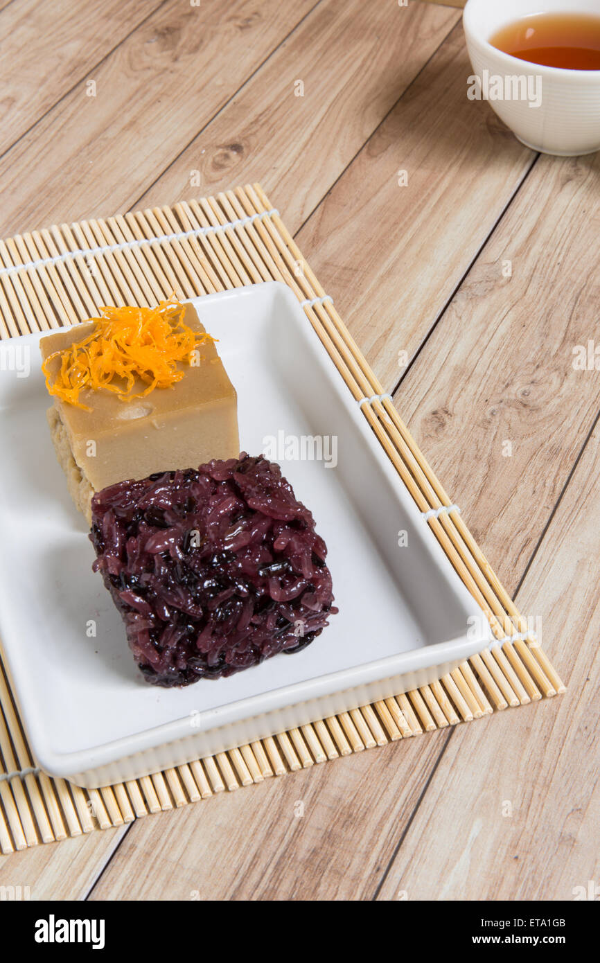 Thai Snack, Traditional Dessert Stock Photo - Alamy