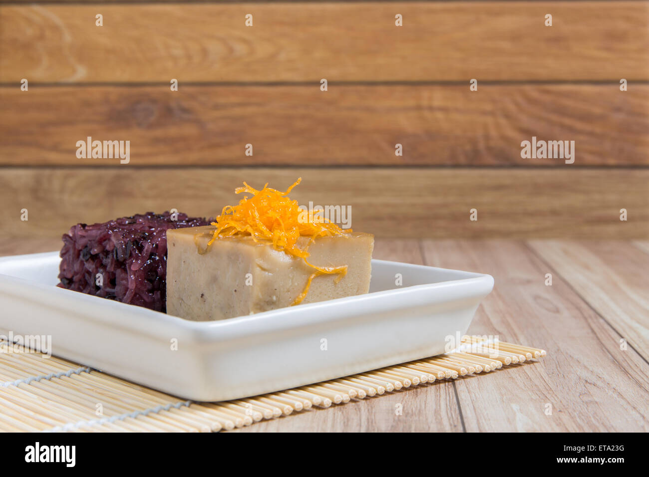 Thai Snack, Traditional Dessert Stock Photo - Alamy