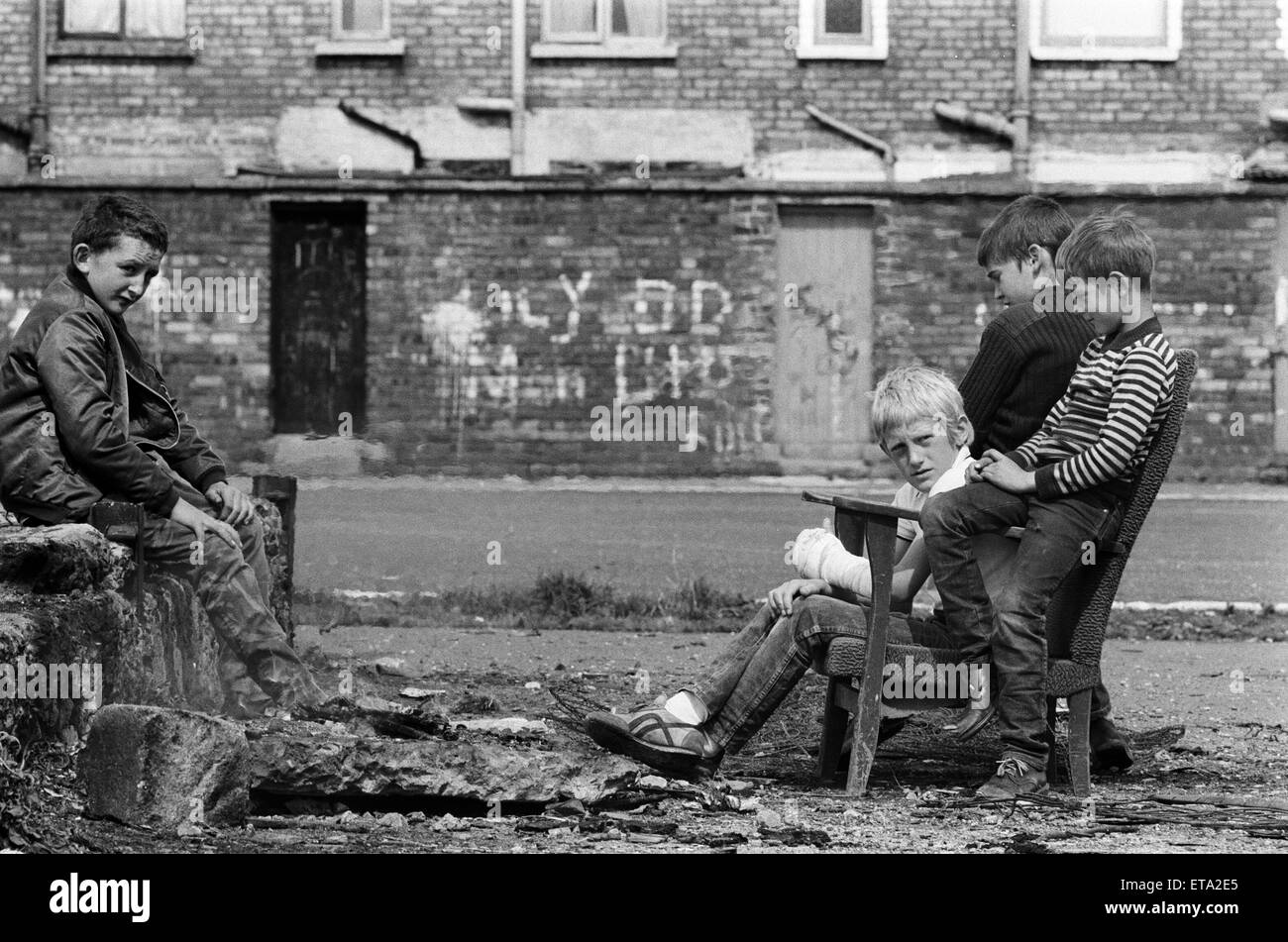 Belfast, Northern Ireland, 8th March 1984 Stock Photo - Alamy