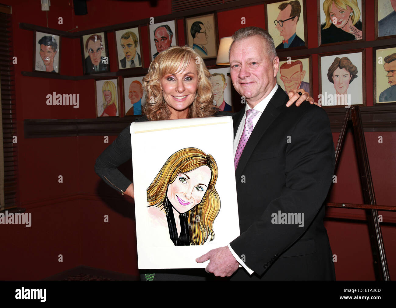 Mamma Mia leading star Judy McLane portrait unveiling at Sardi's ...