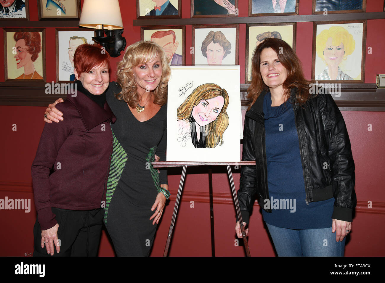 Mamma Mia leading star Judy McLane portrait unveiling at Sardi's ...