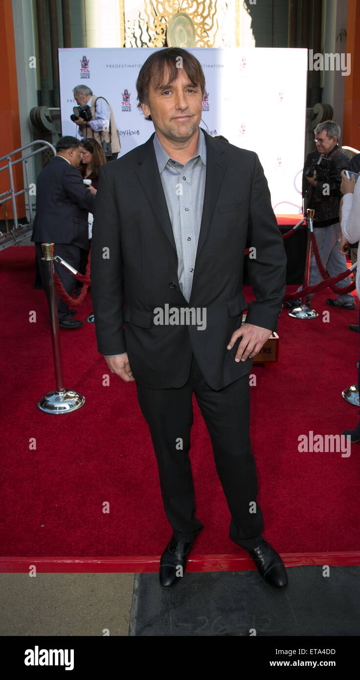 Actor Ethan Hawke poses at his hand-print and foot-print ceremony at ...