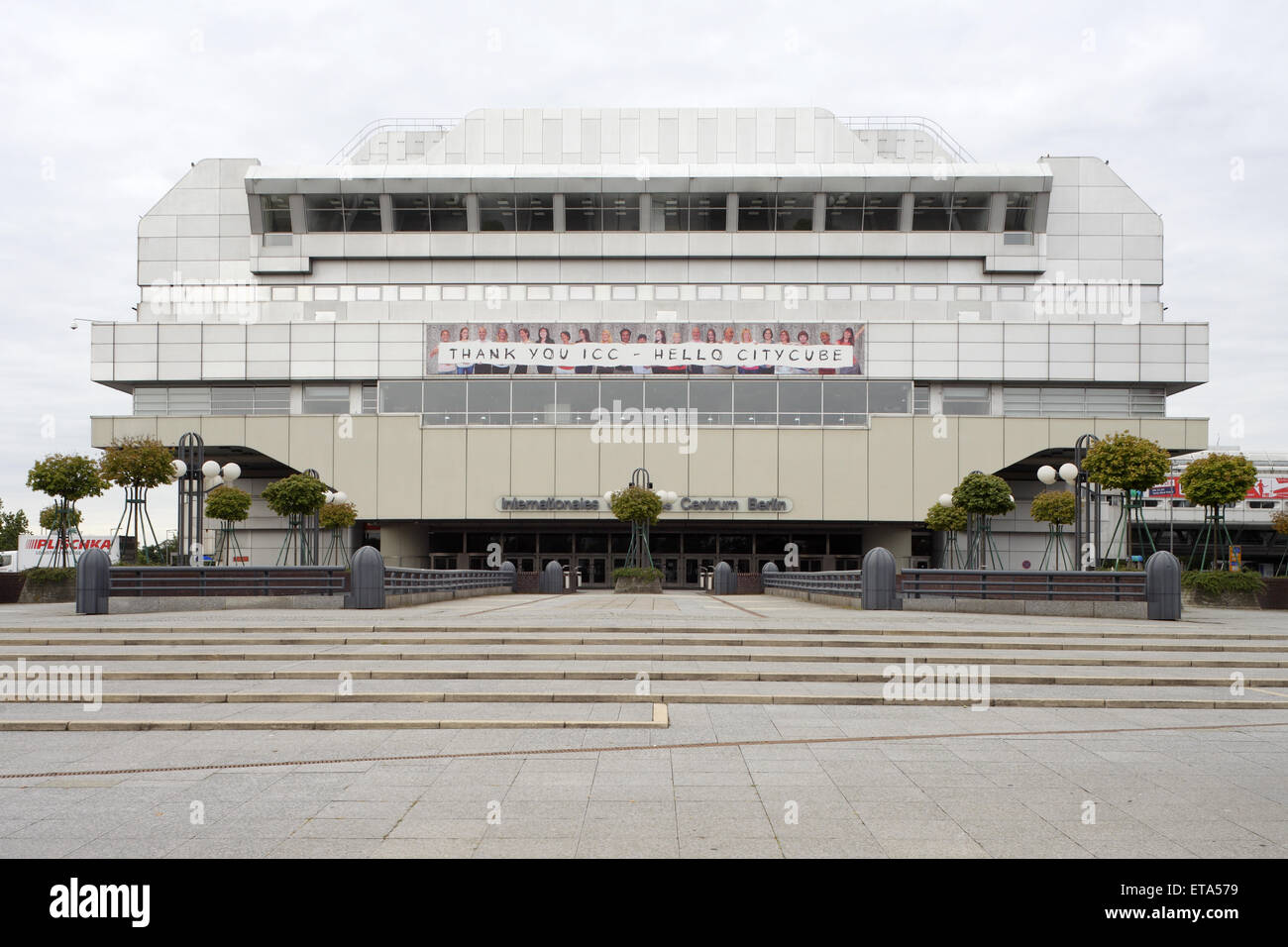 Berlin, Germany, overlooking the enclosed ICC Stock Photo - Alamy