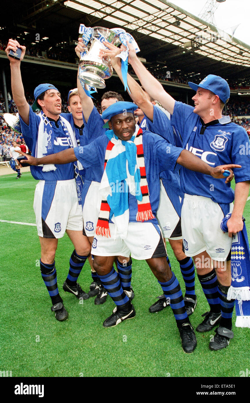 FA Cup Final, Everton v Manchester United. Everton won the match 1-0 ...