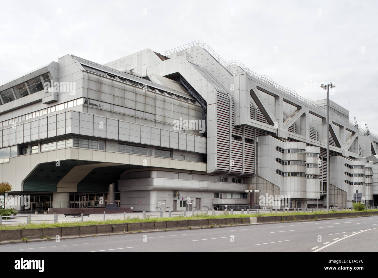 Berlin, Germany, overlooking the enclosed ICC Stock Photo - Alamy
