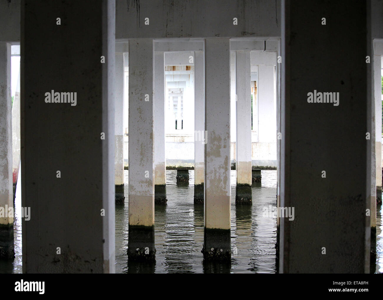 Waterway under bridge in hi-res stock photography and images - Alamy