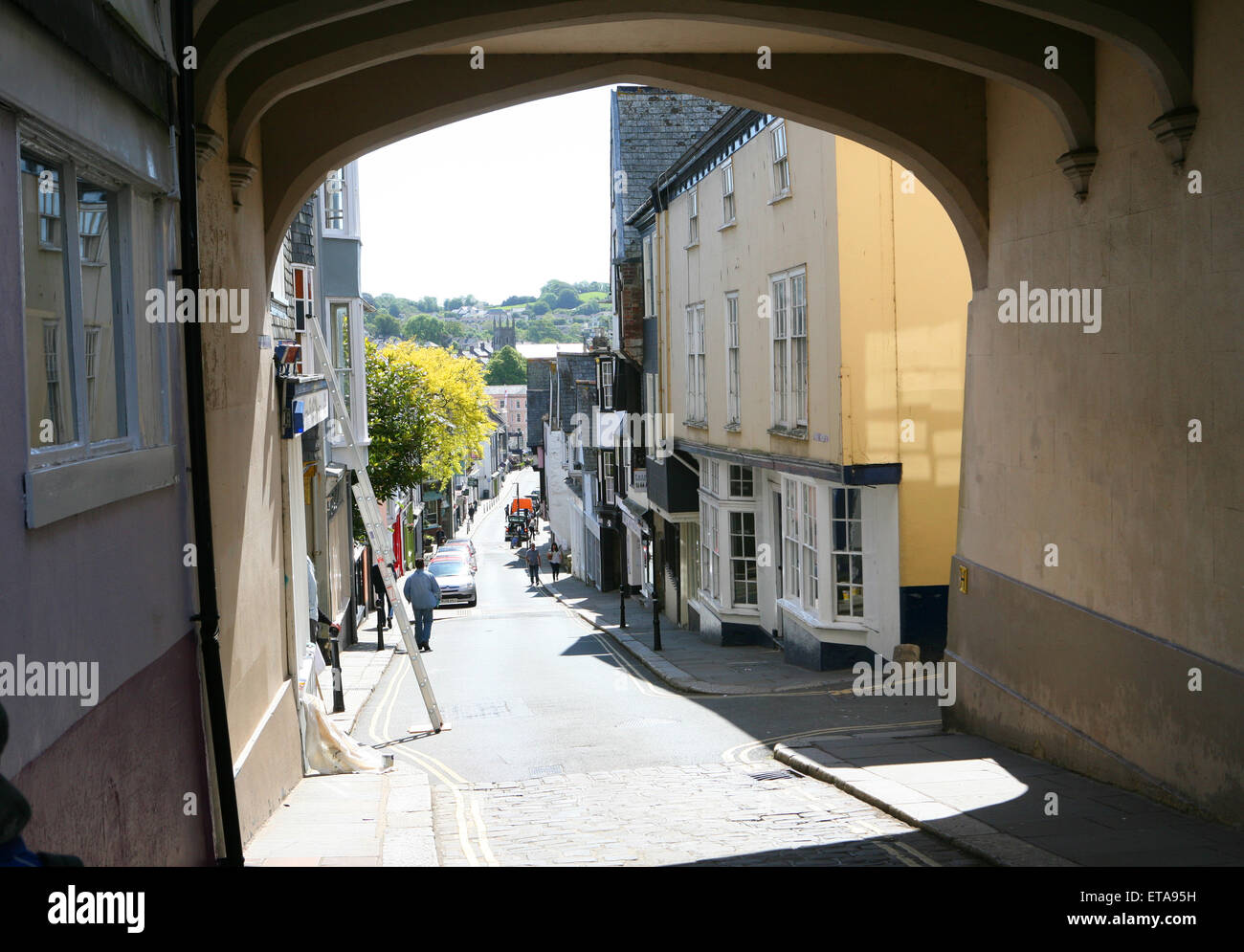 Totnes Devon England Stock Photo - Alamy