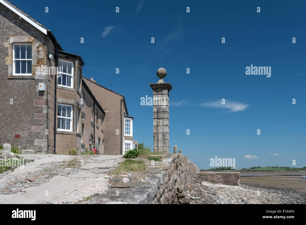 The quayside at Sunderland Point Stock Photo - Alamy