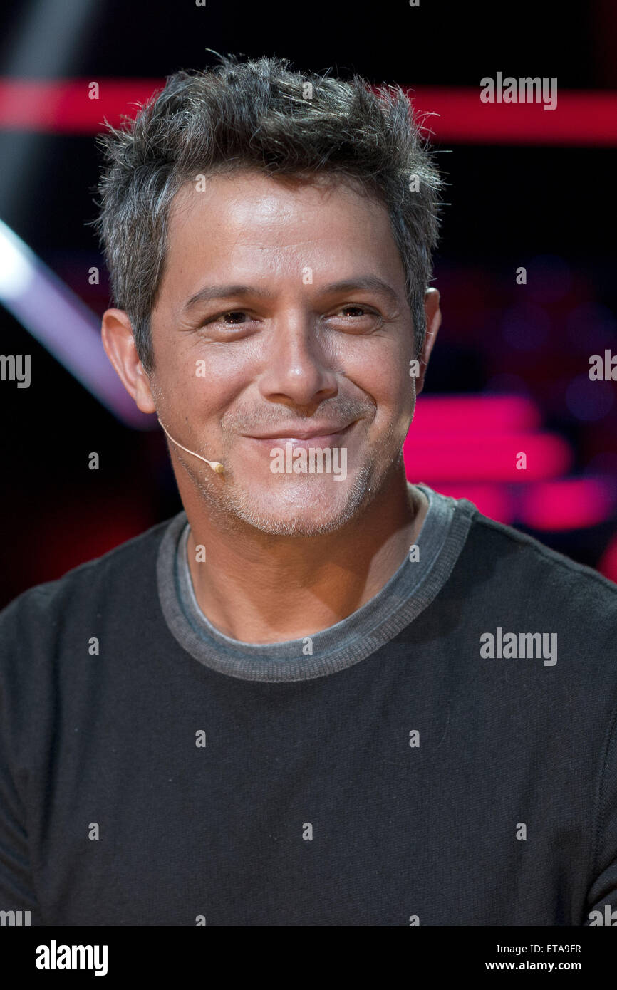 Singer Alejandro Sanz presents the new season of 'La Voz' at 'Picasso ...