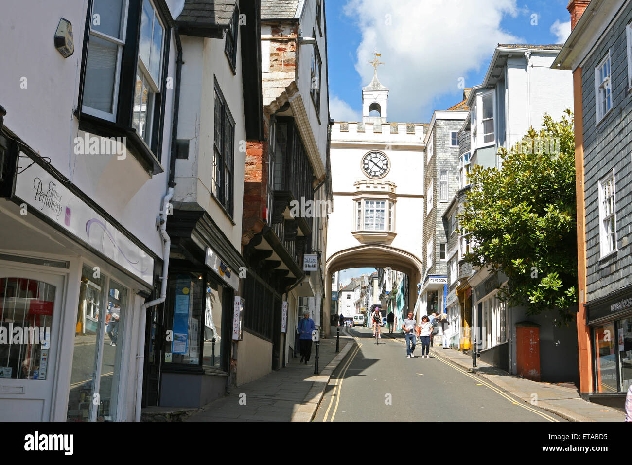 Totnes Devon England Stock Photo - Alamy