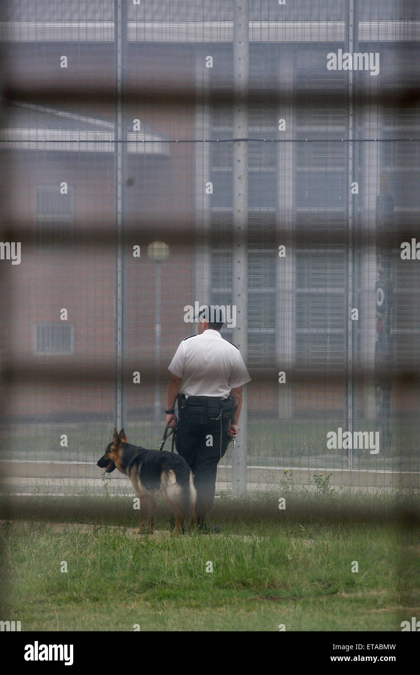 Prison officers on duty inside HMP Woodhill. Picture by James Boardman ...