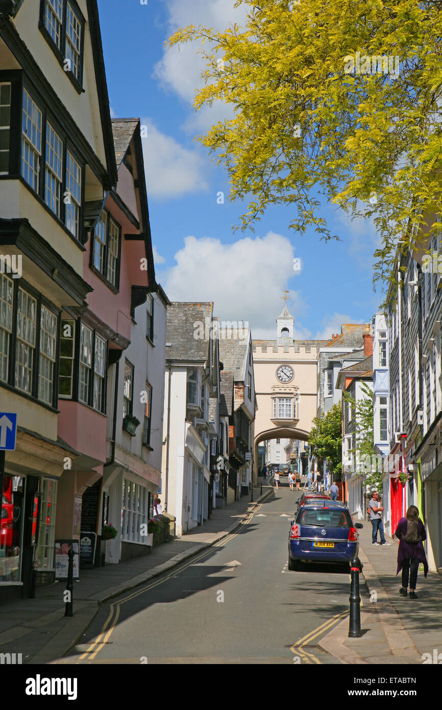 Totnes Devon England Stock Photo - Alamy