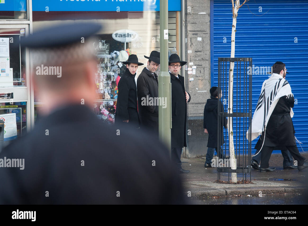 Extra Police patrols and local security are seen in parts of North ...