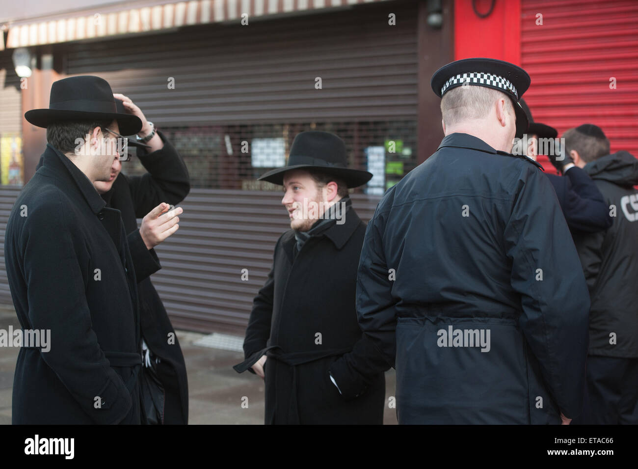 Extra Police patrols and local security are seen in parts of North ...