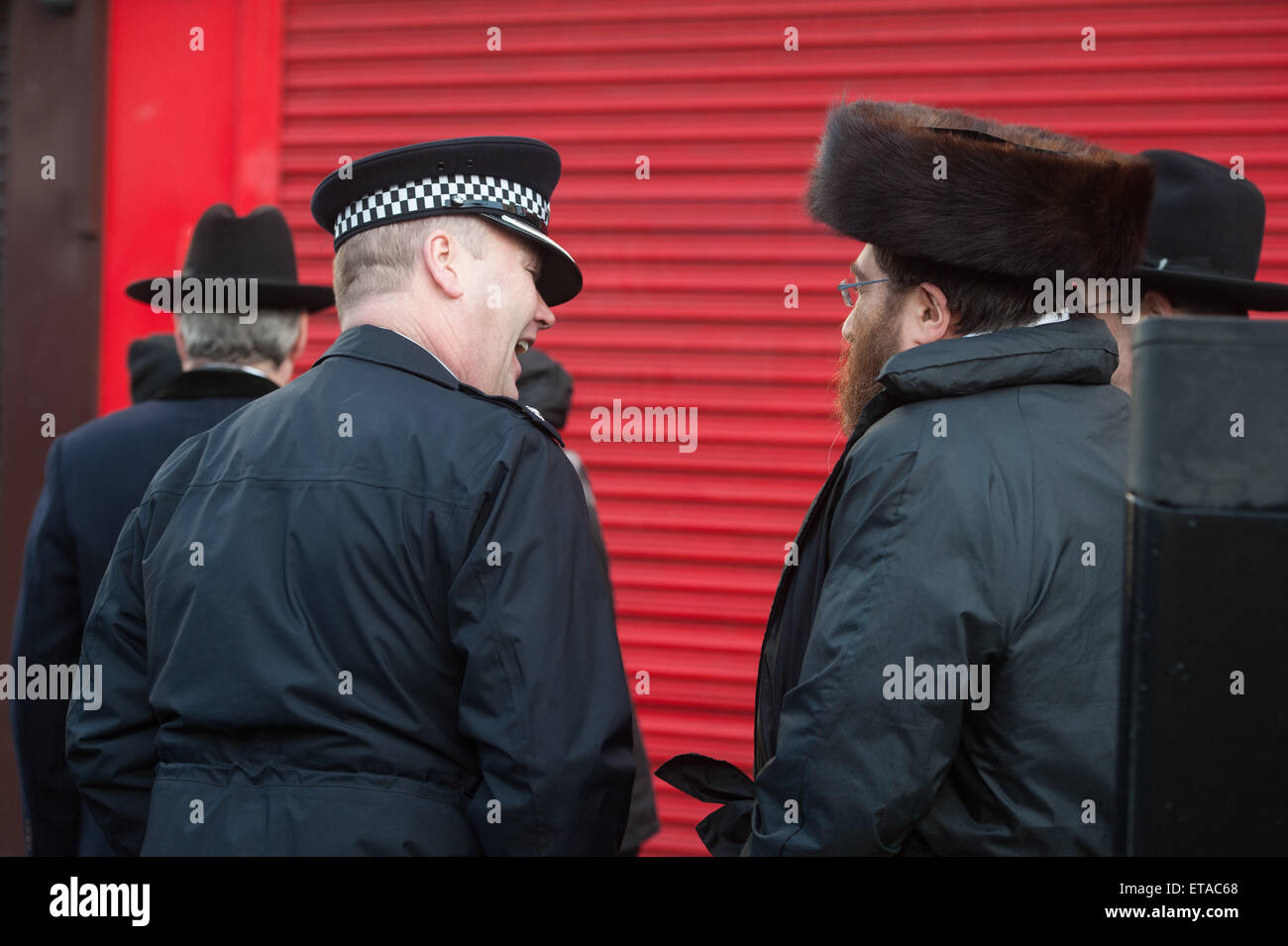 Extra Police patrols and local security are seen in parts of North ...