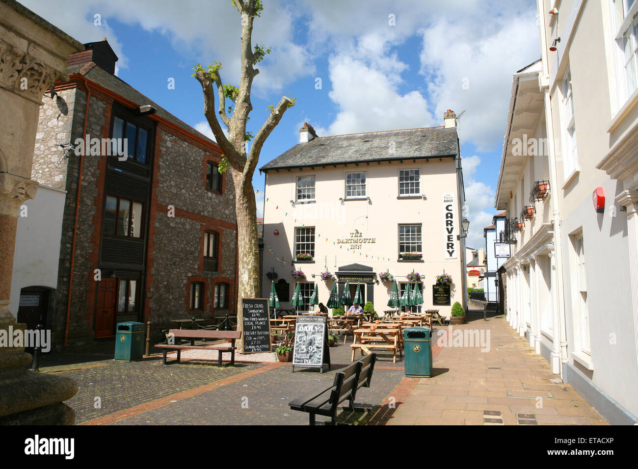 Totnes Devon England Stock Photo - Alamy