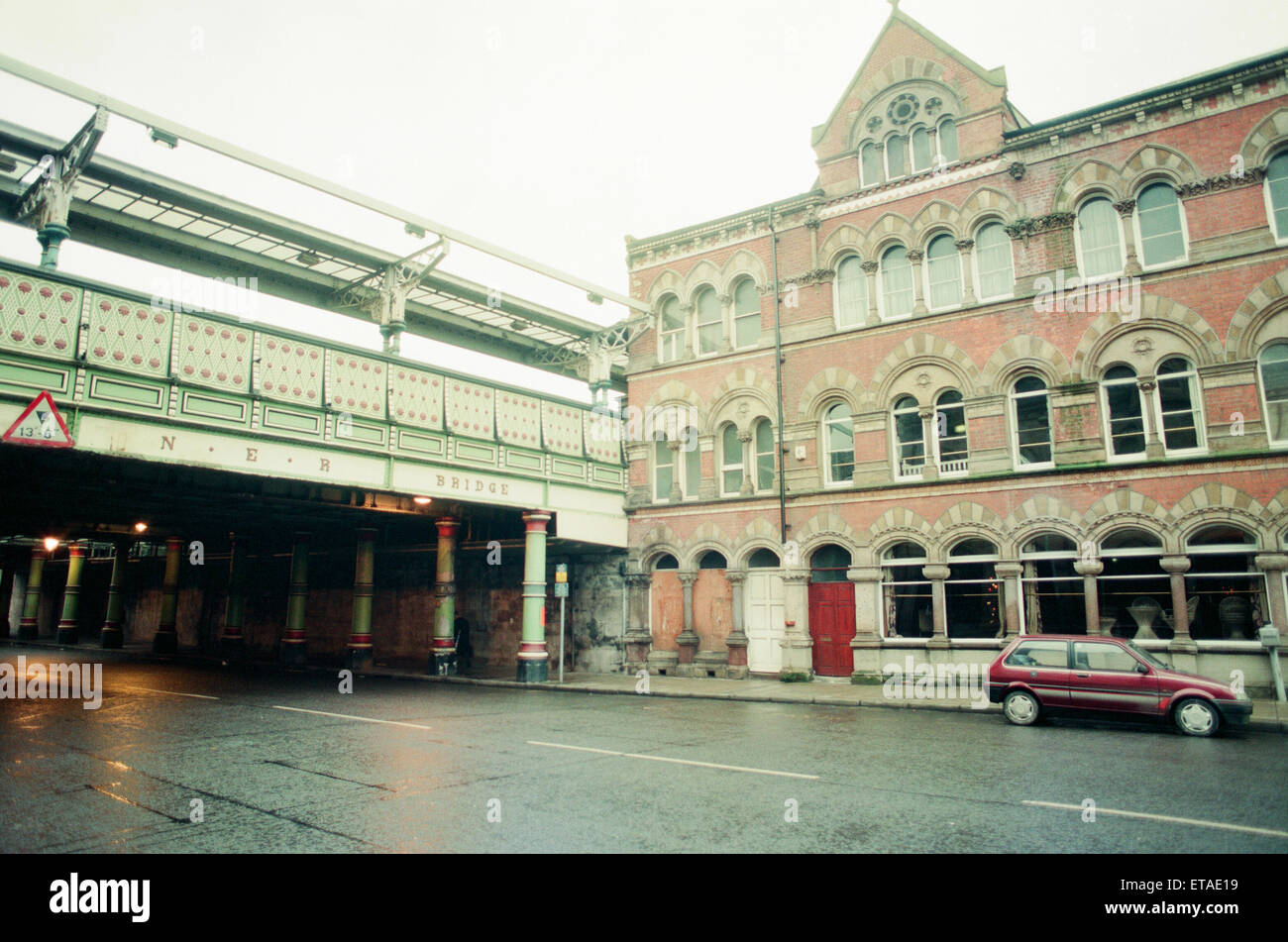 Exchange Place, Middlesbrough, 22nd December 1993 Stock Photo - Alamy