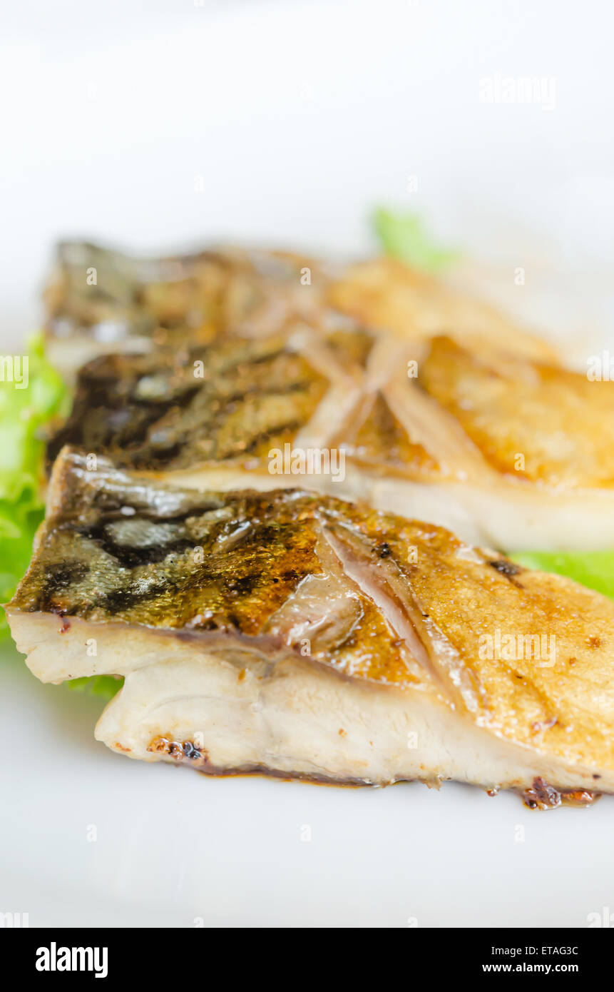Saba grilled fish hi-res stock photography and images - Alamy
