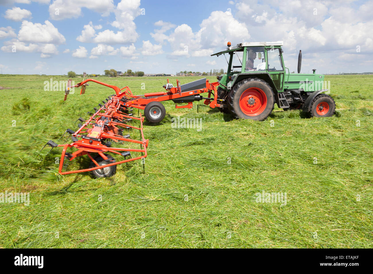 Hay turner hi-res stock photography and images - Alamy