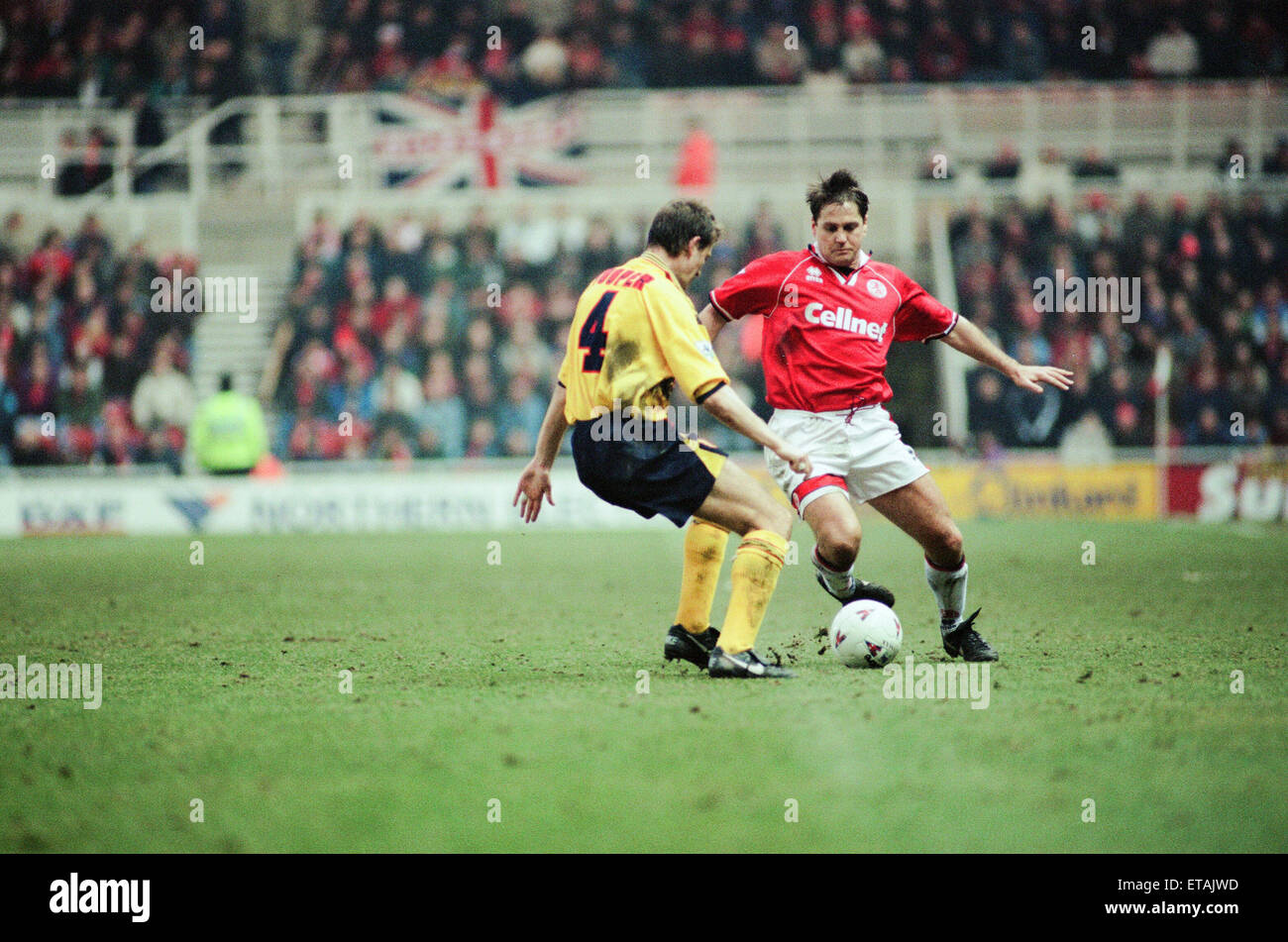 Middlesbrough 1-1, Premiership match at the Riverside Stadium, Saturday ...