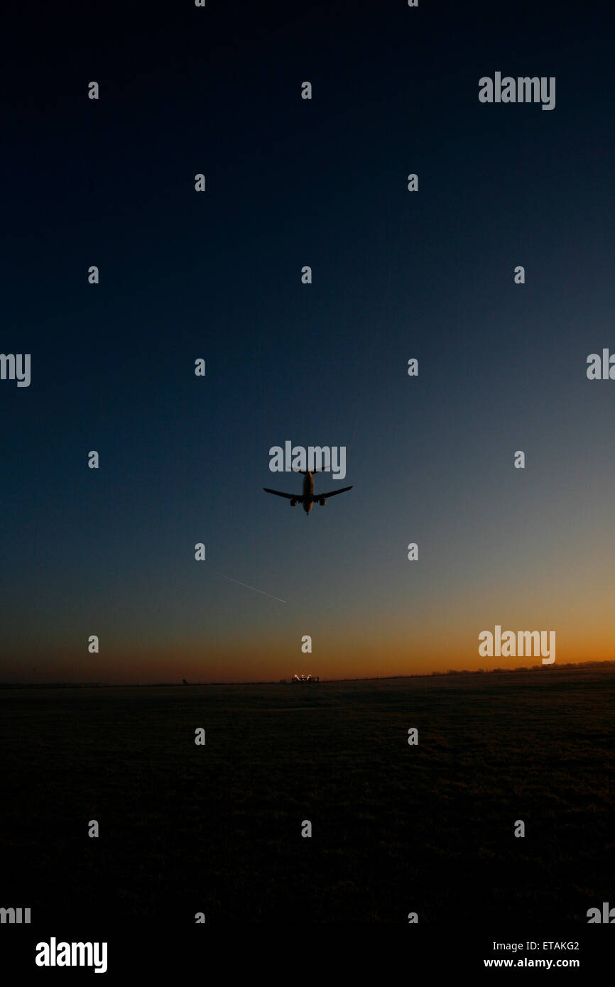 Aircraft take off and land at London's Gatwick Airport. Picture by ...