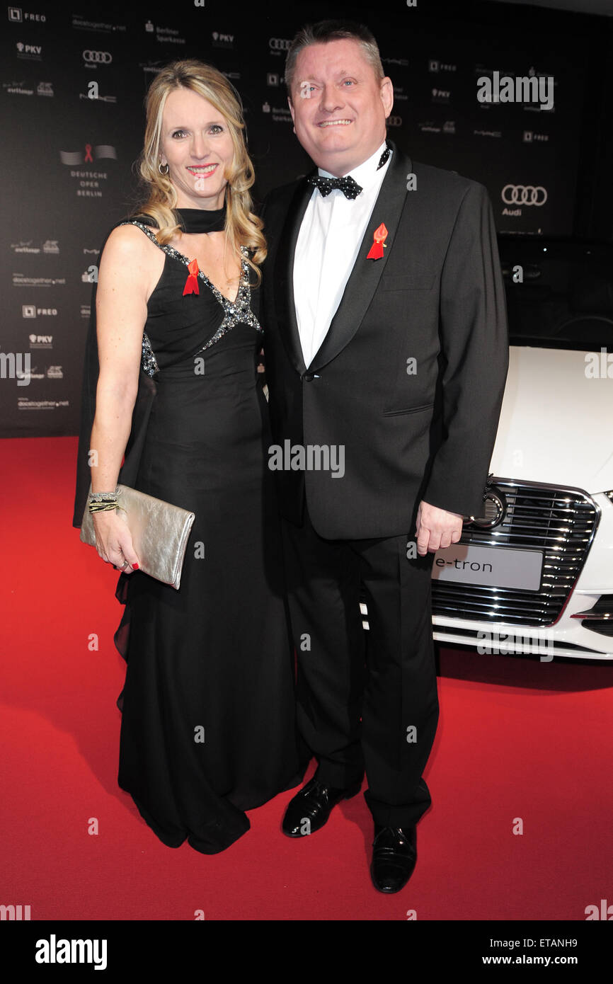 Celebrities attending the 21st Aids Gala at Deutsche Oper Berlin ...
