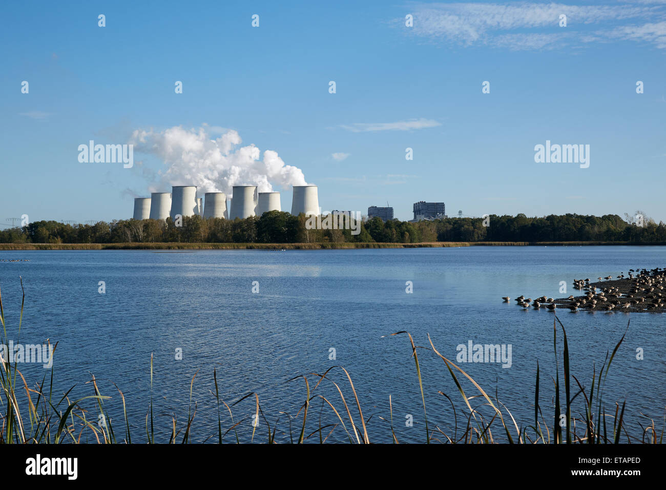 Maust, Germany, the lignite power plant Jänschwalde Stock Photo - Alamy