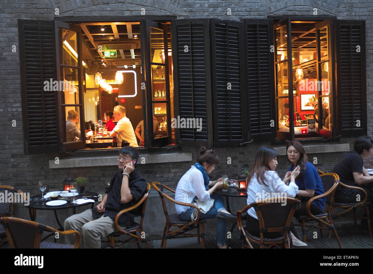 Xintiandi bar shanghai hi-res stock photography and images - Alamy